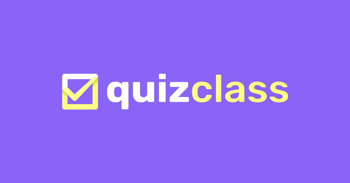 Tipos de quizzes na Quiz Class